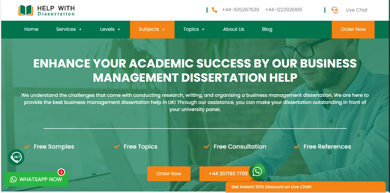 Business Management Dissertation Help and Writing Services